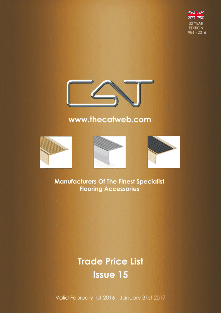 New CAT trade price list • Floorinsite.com